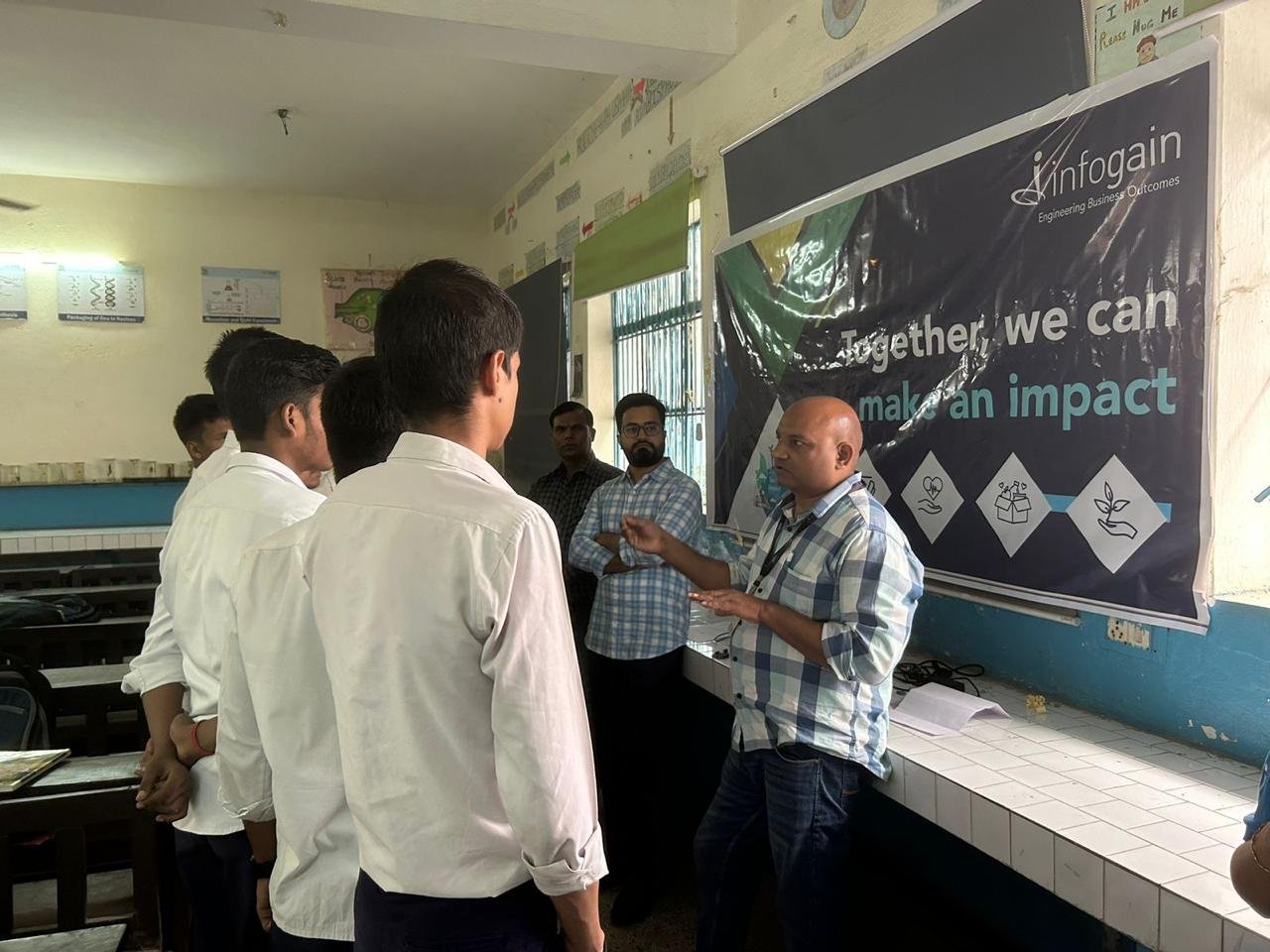 Infogain Volunteer Engagement Program - India STEM Foundation