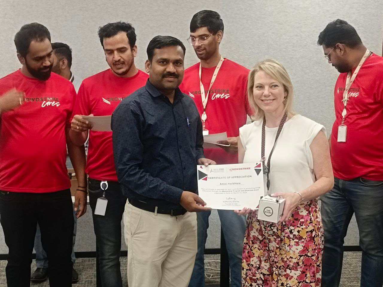CrowdStrike Mentorship Program and Showcase - India STEM Foundation