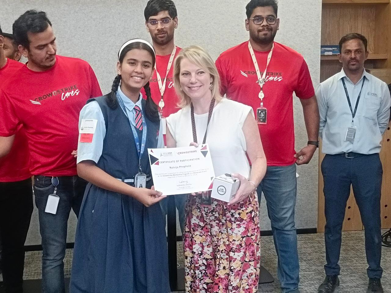 CrowdStrike Mentorship Program and Showcase - India STEM Foundation